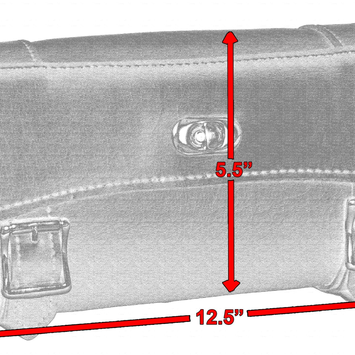 DS Large Two Strap Tool Bag – Antelope Creek Leather