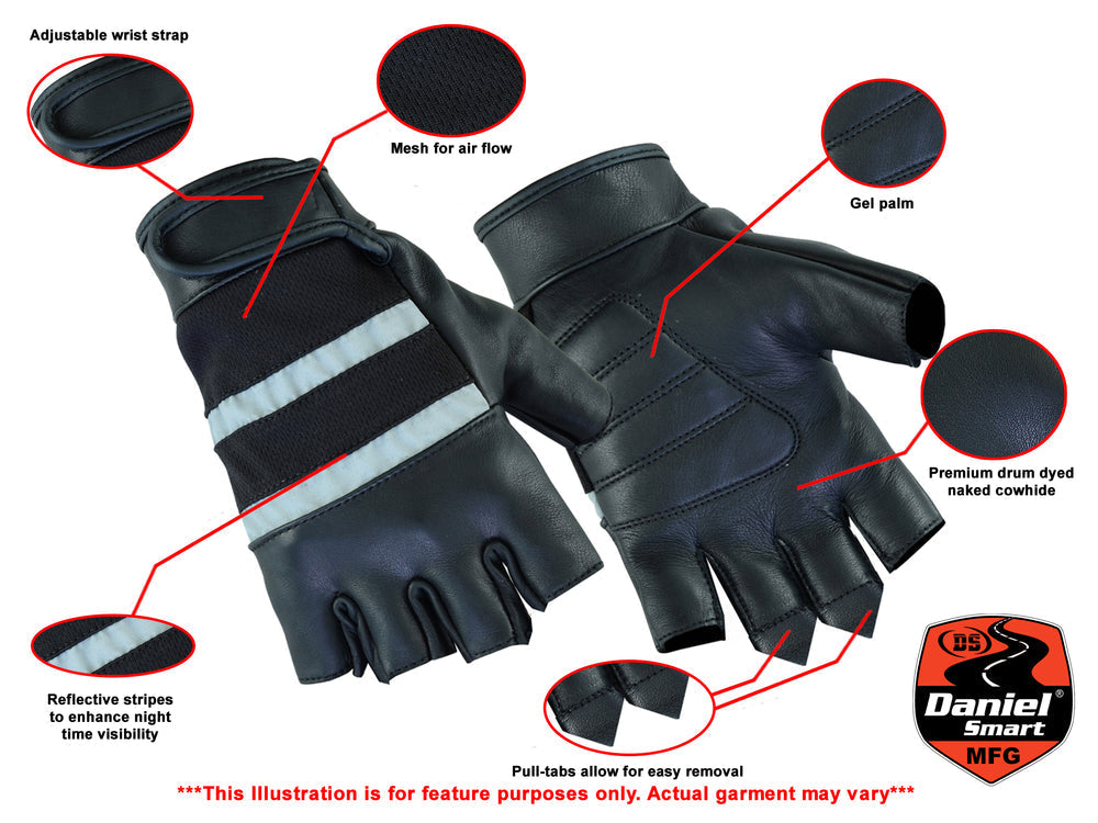 DS Traditional Fingerless Glove – Antelope Creek Leather