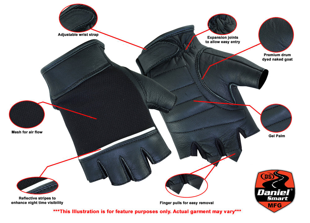 DS Women's Traditional Fingerless Glove – Antelope Creek Leather