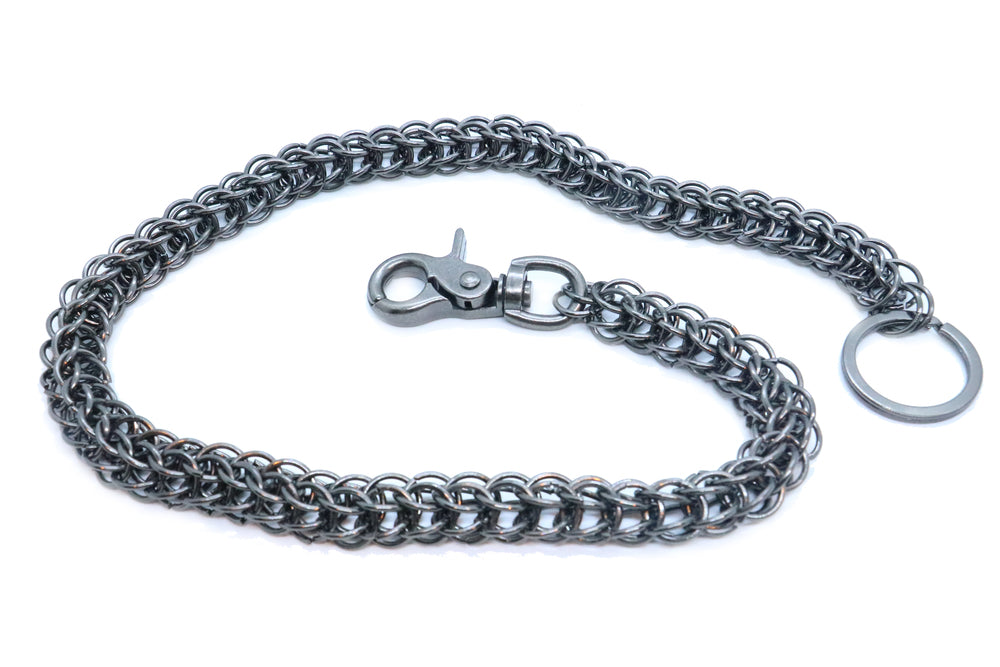 WC17614 27" Wallet Chain Gun Metal – Antelope Creek Leather