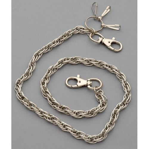 WC-1113 Chrome Wallet Chain with multiple links, 30 inches long ...