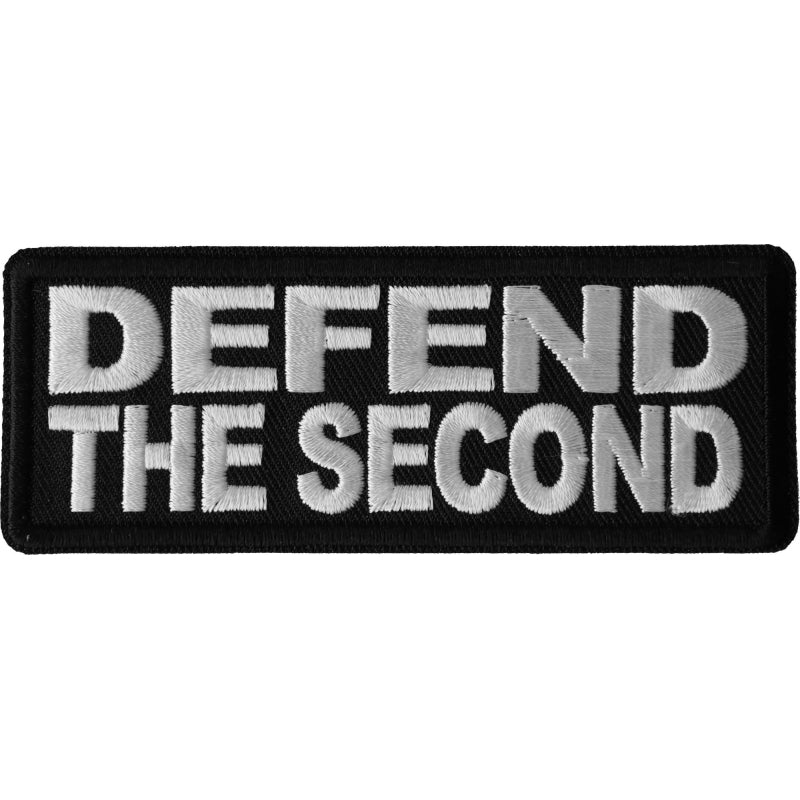 P6684 Defend the Second Patch – Antelope Creek Leather