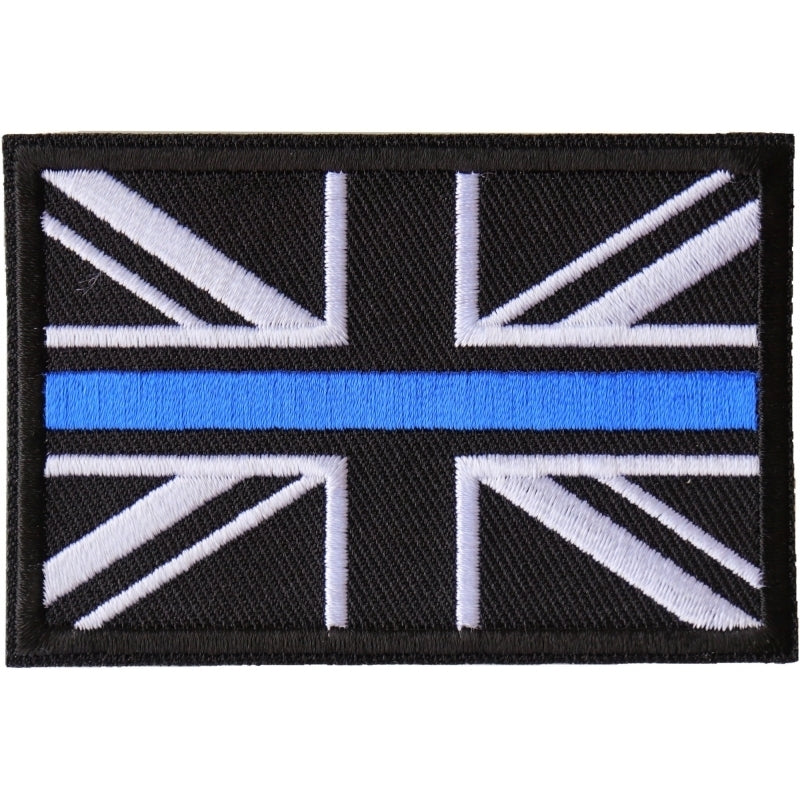 P6679 UK Flag Patch with Blue Line for Police – Antelope Creek Leather