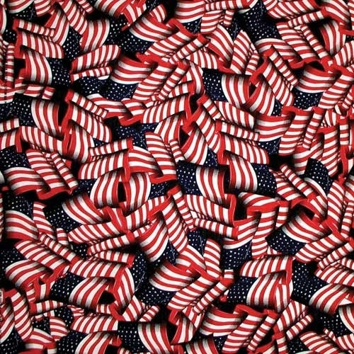BD2517 Bandana Tossed American Flag – Antelope Creek Leather