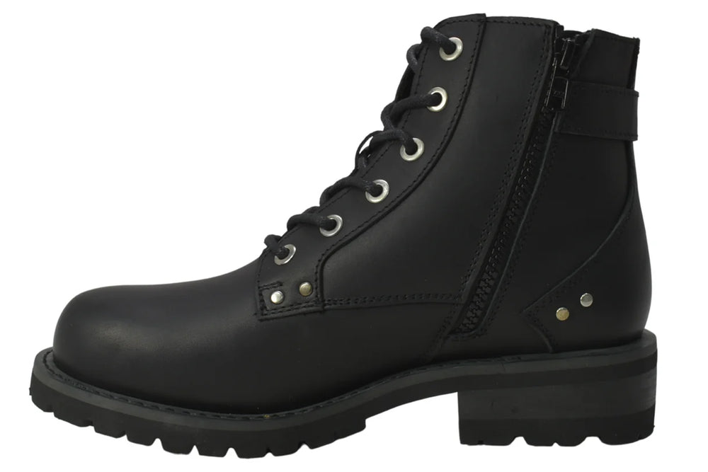 8647 Women's Double Zipper Boot – Antelope Creek Leather